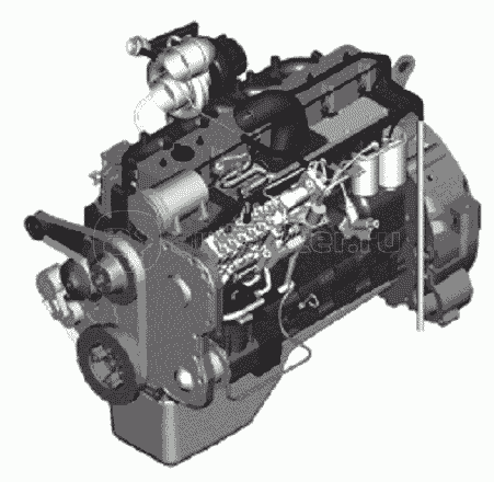 1000010-E2512 Двигатель в сборе Cummins-300-20 — купить, цены в ...